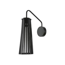 Licht-Erlebnisse Wandlampe (B)12 x (H)39 cm in Schwarz | Gr.: onesize
