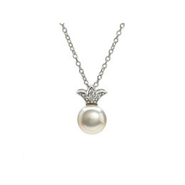 EYE CANDY Collier "PERLE 8MM" in Silber aus Sterling-Silber | Gr.: onesize