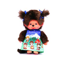 M&auml;dchen im Lagerfeuerkleid | 20 cm | Monchhichi Puppe | Fashion Dress | Gr.: onesize