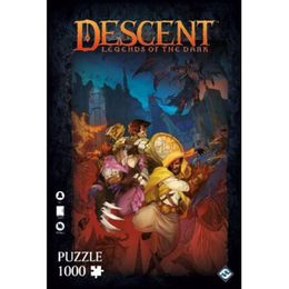 Asmodee Spiel - Descent Legenden der Finsternis Puzzle | Gr.: onesize