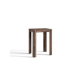 ByLiving Bartisch Nele in Old Wood - (B) 80 x (H) 104 x (T) 60 cm | Gr.: onesize