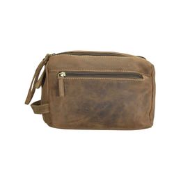Green Burry Greenburry Vintage Kulturbeutel Leder 23 cm in brown | Gr.: onesize