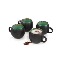 S&auml;nger S&auml;nger 4-tlg. Cappucchinobecher Set Palm Beach in T rkis | Gr.: onesize