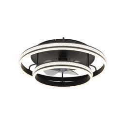 Globo lighting Deckenventilator "KENDALL" in black | Gr.: onesize