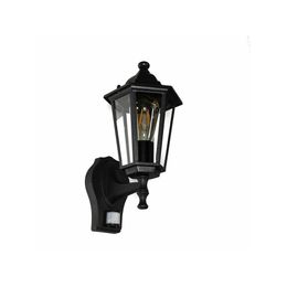 Licht-Erlebnisse Au&szlig;en Wandlampe (B)17 x (H)39 cm in Schwarz | Gr.: onesize