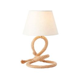 Brilliant Tischleuchte Sailor 25 cm in natur/wei&szlig; | Gr.: onesize