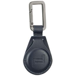 Porsche Design Schl&uuml;sseletui Keyring Airtag in Dark Blue | Gr.: onesize
