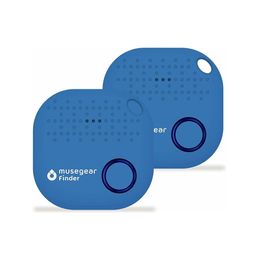 musegear Bluetooth-Schl&uuml;sselfinder "Finder 2" in hellblau 2er Pack | Gr.: onesize