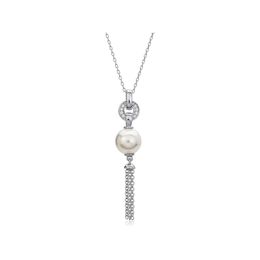 EYE CANDY Collier "PERLE" in Silber aus Sterling-Silber | Gr.: onesize