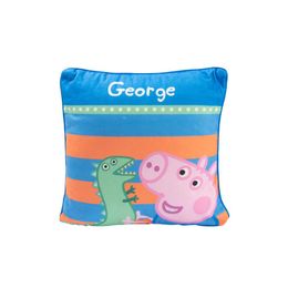 Peppa Pig Peppa Wutz Dekokissen - George 30 x 30cm in blau | Gr.: onesize