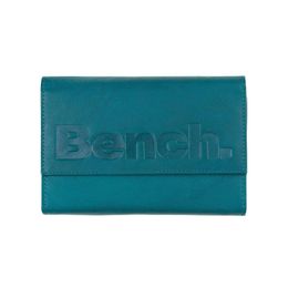 Bench Wonder Geldb&ouml;rse Leder 15 cm in petrol | Gr.: onesize