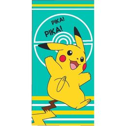 JERRY FABRICS Carbotex Pokemon Strandtuch Badetuch Duschtuch 70x140cm 100% BW POK2408008 | Gr.: onesize