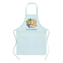 Nici Farm Friends Sch&uuml;rze - eat more vegetables in blau | Gr.: onesize