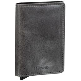 Secrid Geldb&ouml;rse Slimwallet Vintage in Grey-Black | Gr.: onesize