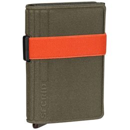 Secrid Geldb&ouml;rse Bandwallet LIBA in Green-Orange | Gr.: onesize