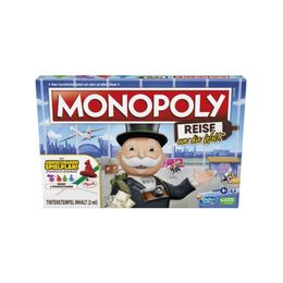 Hasbro Monopoly Reise um die Welt Brettspiel Familienspiel ab 8 Jahren | Gr.: onesize