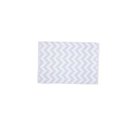 Framsohn 2er Set: Zwirnfrottier Badematte "Chevron" in grau (L) 120 x (B) 67 cm | Gr.: onesize
