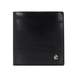 Esquire Toscana Geldb&ouml;rse RFID Schutz Leder 9 cm in schwarz | Gr.: onesize