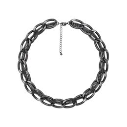Steuer Modeschmuck Metall in schwarz | Gr.: onesize