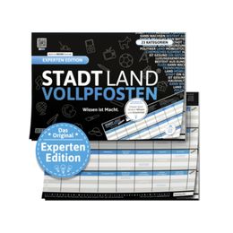 Spiel - DENKRIESEN - STADT LAND VOLLPFOSTEN - EXPERTEN EDITION - "Wis | Gr.: onesize