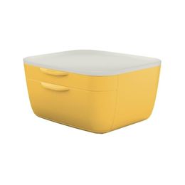 Leitz Schubladenset Cosy A4 2 Schubladen Polystyrol gelb/hellgrau | Gr.: onesize