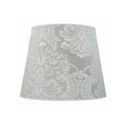 Licht-Erlebnisse Lampenschirm &Oslash; 38 x (H)30 cm in Silber | Gr.: onesize
