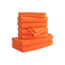 M&ouml;ve M&ouml;ve Handtuchset Bliss 10-TLG in orange | Gr.: onesize
