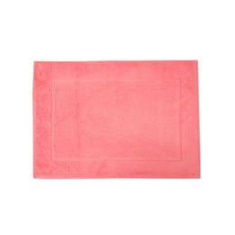 Framsohn 2er Set: Zwirnfrottier Badematte "Easy" in Pink (L) 120 x (B) 67 cm | Gr.: onesize