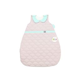 BABY LAL Schlafsack mit "Bubikragen" in Grau - (L) 70 x (B) 52cm | Gr.: onesize