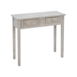Atmosphera Cr&eacute;ateur d'int&eacute;rieur Holzkonsole in beige | Gr.: onesize
