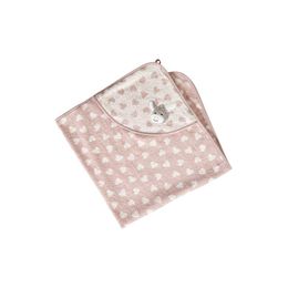 Sterntaler Kapuzenbadetuch 100x100 cm ESEL Emmi Girl in zartrosa | Gr.: onesize