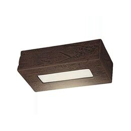 Licht-Erlebnisse Wandlampe (B)25 cm in Braun | Gr.: onesize