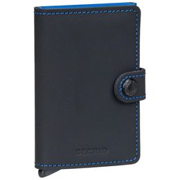 Secrid Geldb&ouml;rse Miniwallet Matte in Black & Blue | Gr.: onesize