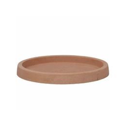 siena GARDEN Untersetzer Denton 48 &Oslash; 48x4,6 cm in Terracotta in Terracotta | Gr.: onesize