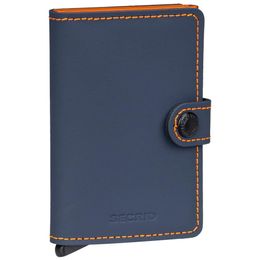 Secrid Geldb&ouml;rse Miniwallet Matte in Night Blue-Orange | Gr.: onesize