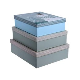 Home&Styling Collection Weihnachtsboxen in blau | Gr.: onesize