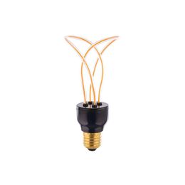 Licht-Erlebnisse E27 LED-Leuchtmittel in Warmwei&szlig; EEK G A bis G &Oslash; 7.5 cm in Gold | Gr.: onesize