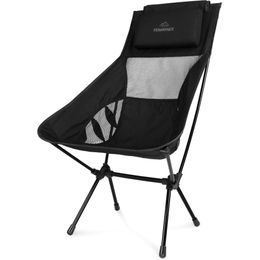 Normani Outdoor Sports Campingstuhl Peawanuck in Schwarz | Gr.: onesize