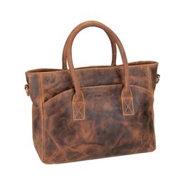 Green Burry Greenburry Handtasche Vintage in Sattelbraun | Gr.: onesize
