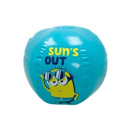 ONOMATO! Wasserball aufblasbar Minions 40cm in T&uuml;rkis | Gr.: onesize