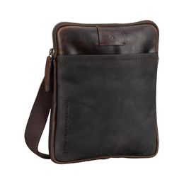 Strellson Beuteltasche Brick Lane Marcus XSVZ1 in Dark Brown | Gr.: onesize