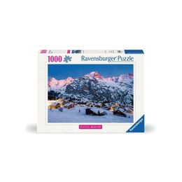 Ravensburger Puzzle 1.000 Teile Berner Oberland, M&uuml;rren in bunt | Gr.: onesize