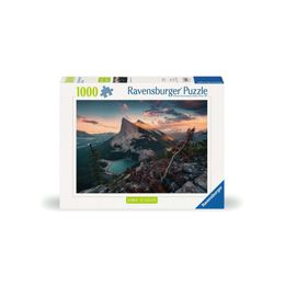 Ravensburger Puzzle 1.000 Teile Abends in den Rocky Mountains in bunt | Gr.: onesize