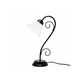 Licht-Erlebnisse Tischlampe (B)15.5 x (L)43 x (H)43 cm in Schwarz matt Wei&szlig; | Gr.: onesize
