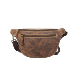 Green Burry Greenburry Vintage G&uuml;rteltasche Leder 22 cm in brown | Gr.: onesize