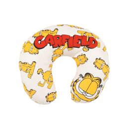 GARFIELD Reise Nackenkissen Reisekissen Nackenh&ouml;rnchen Auto Flugzeug in beige | Gr.: onesize