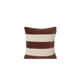 Lexington Kissenh&uuml;lle Striped in Braun | Beige | Gr.: onesize
