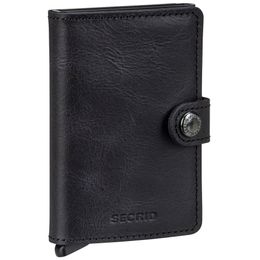 Secrid Geldb&ouml;rse Miniwallet Vintage in Black | Gr.: onesize