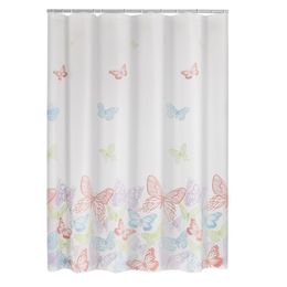 Ridder Duschvorhang Folie Papillon Semitransparent-multicolor 180x200 cm | Gr.: onesize