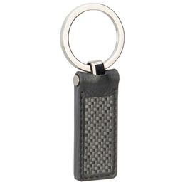 Porsche Design Schl&uuml;sseletui Keyring Carbon in Black | Gr.: onesize